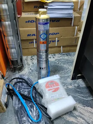 1hp Master Dc Submersible Solar Pump With Control Box and Cable ...
