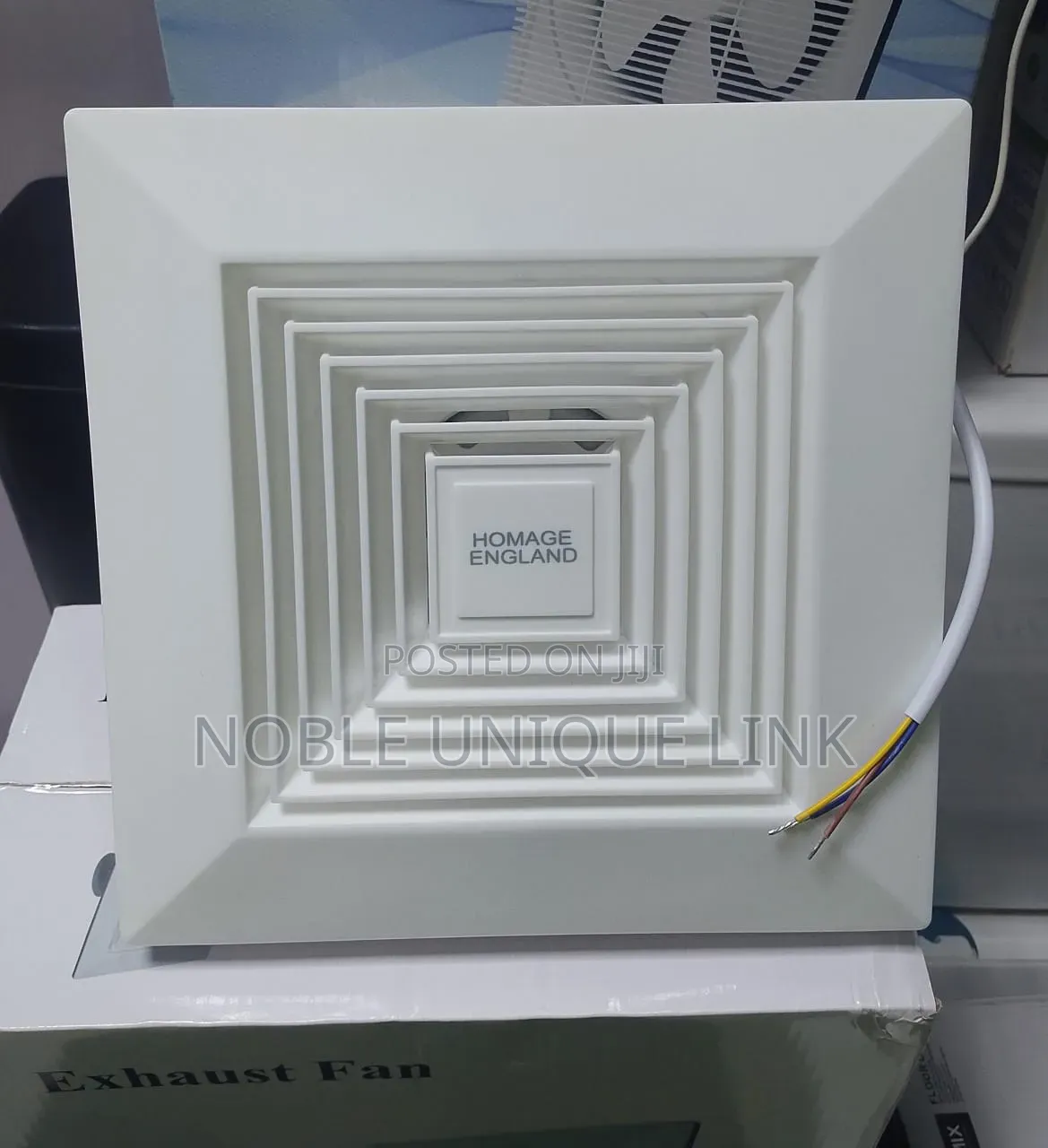 8" Ceiling Mount Extractor or Exhaust Fan - NOBLE UNIQUE LINK Price: ₦ ...