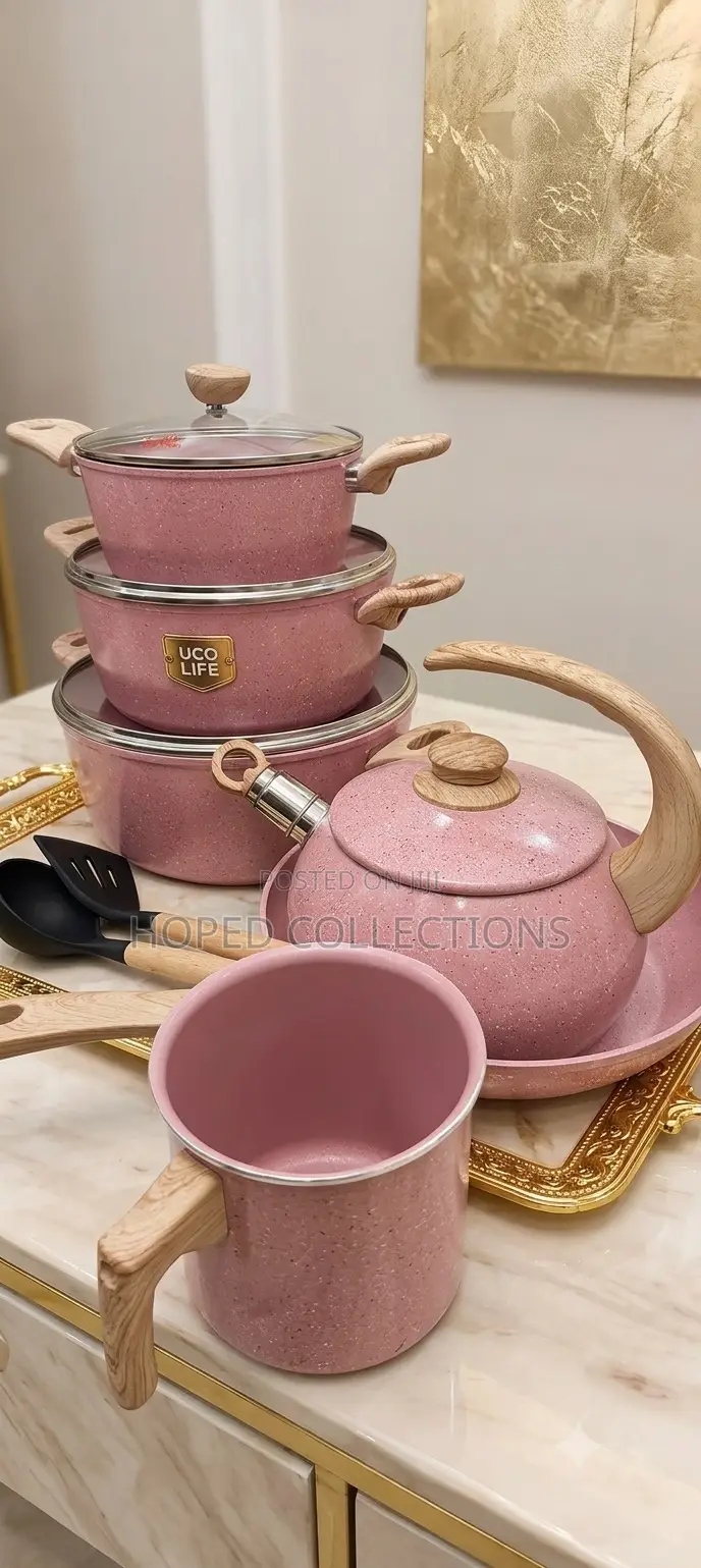 Ucc 9 Pc's Pot With Kettle - Price: ₦ 145,000 on Jiji.ng [Lagos Island ...