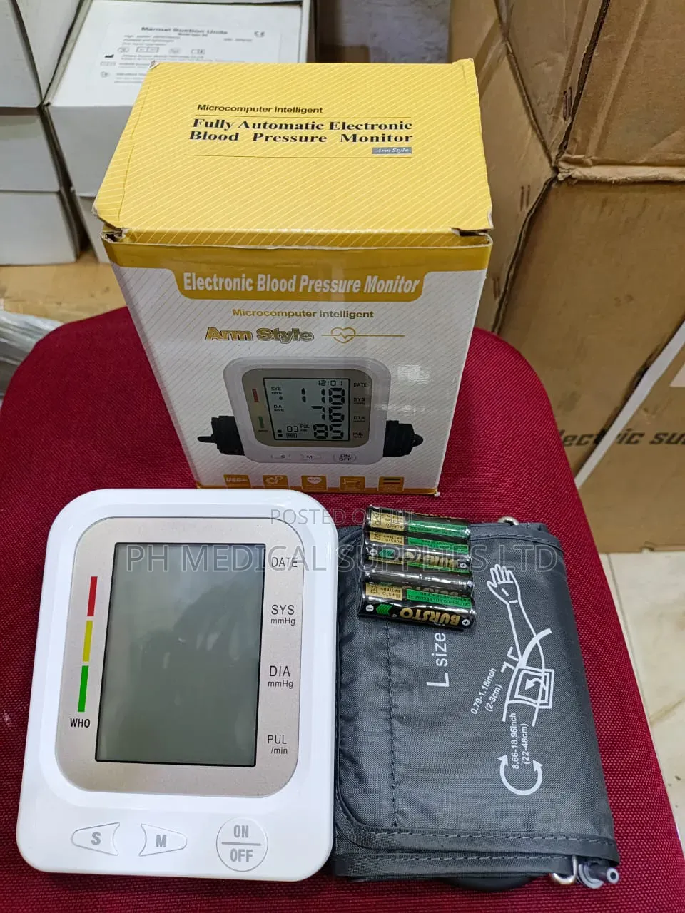 Electronic Bp Monitor - PH MEDICAL SUPPLIES LTD Price: ₦ 15,000 on Jiji ...