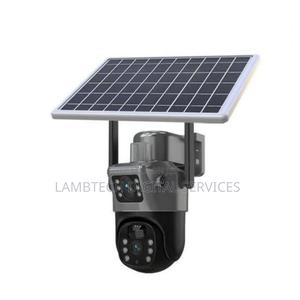 Solar Dual-Lens PTZ CCTV Camera - LambTech Digital Services Price: ₦ ...