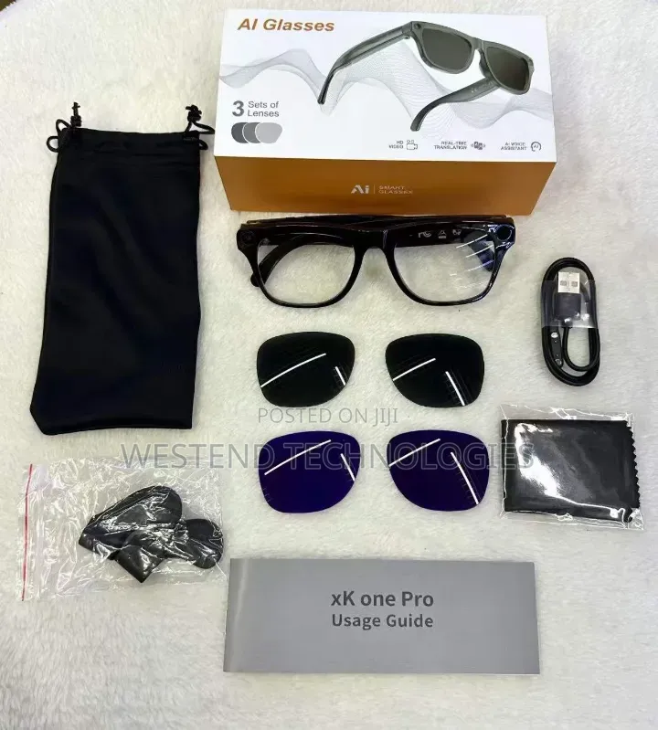 Xk One Pro Ai Smart Glasses With Chatgpt Shot Videos Voice Assistant ...