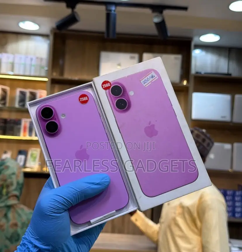 New Apple iPhone 16 Plus 128 GB Pink - FearLess Gadgets Price: ₦ ...