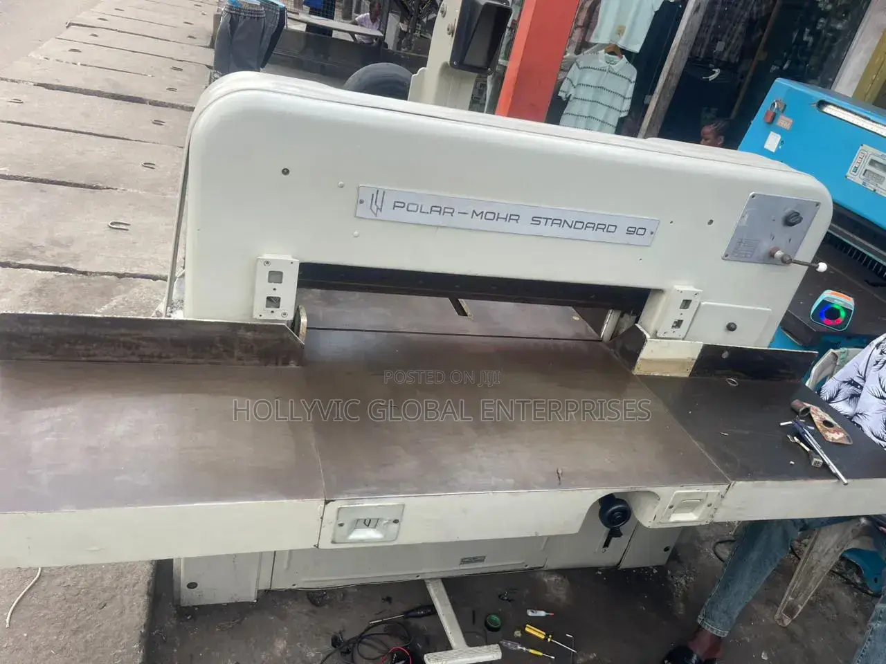 Polar Guillotine Cutting Machine - Hollyvic Global Enterprises Price: ₦ ...