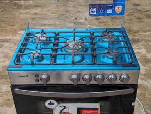 New Scanfrost 5 Burners Gas Cooker Automatic With Oven Warranty 1year ...