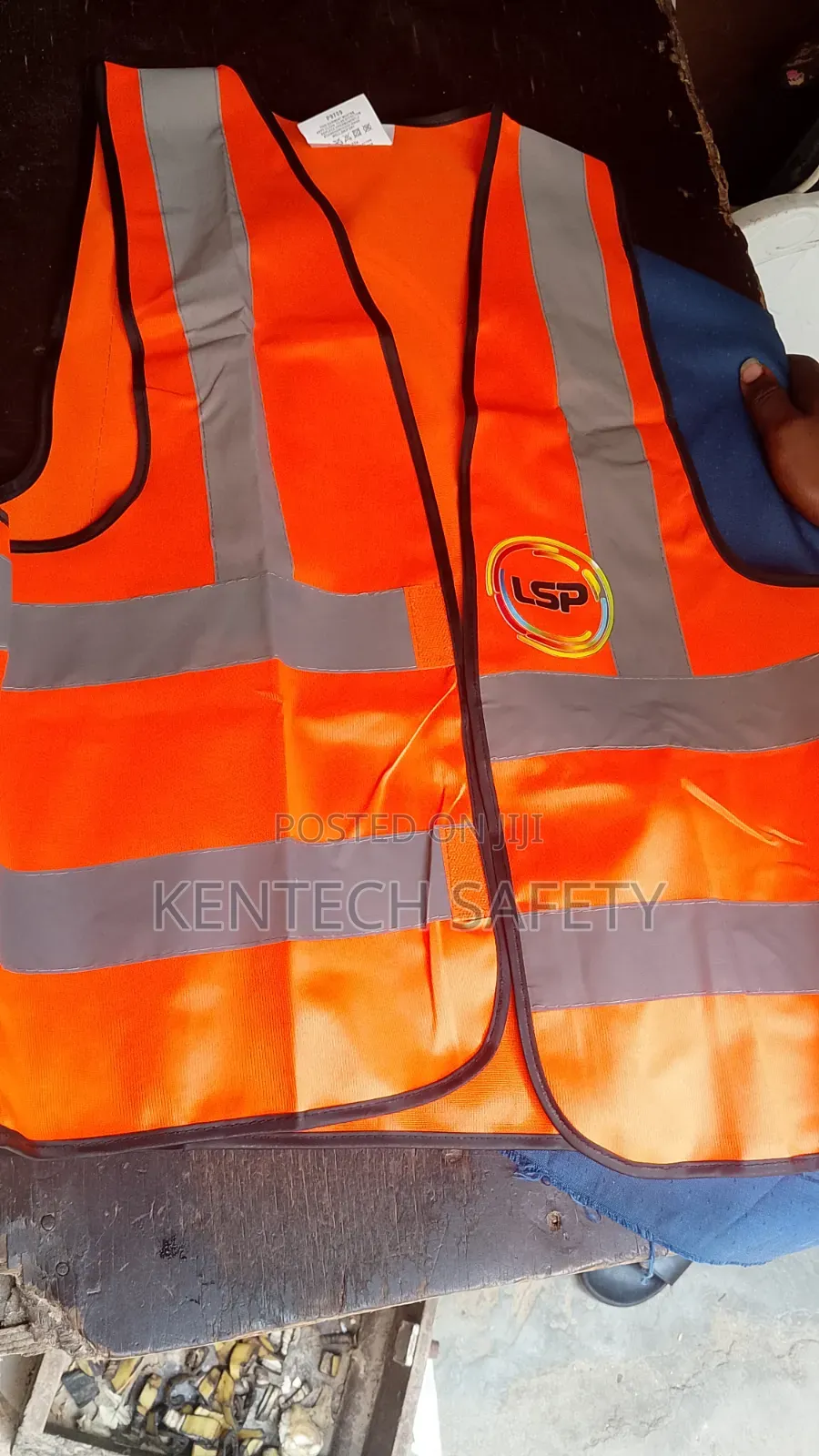 Safety Vest And Good Brandings Orange - Kentech Safety Price: ₦ 3,000 ...