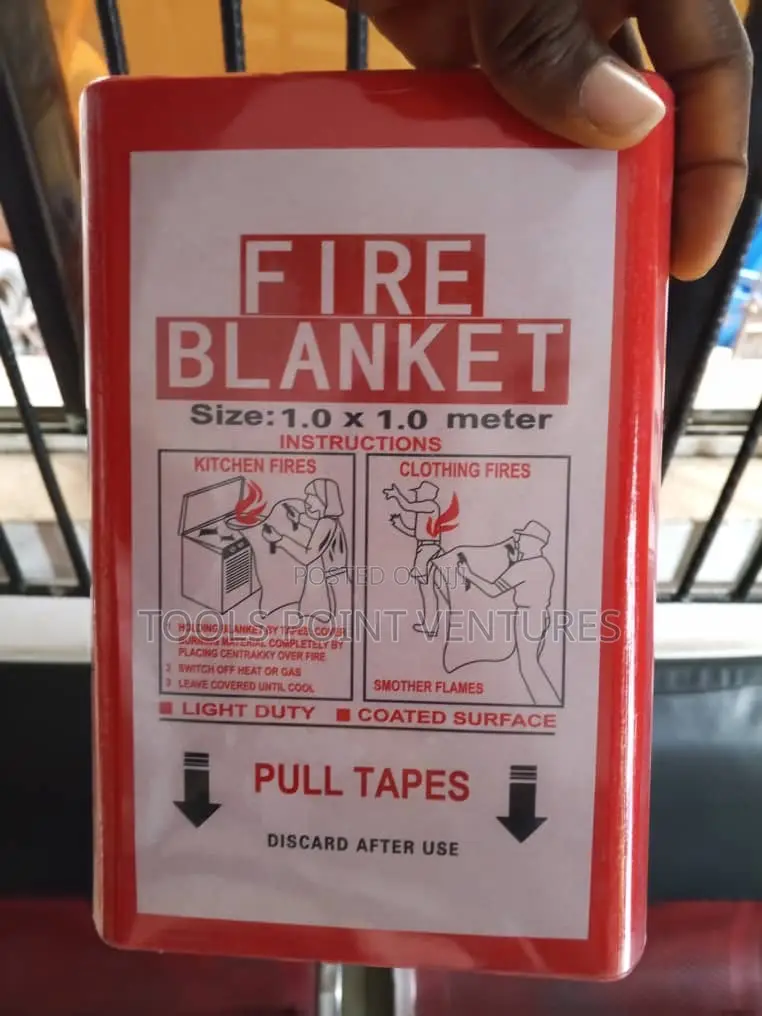 1.0meter X 1.0 Meter Fire Blanket - Tools Point Ventures Price: ₦ ...