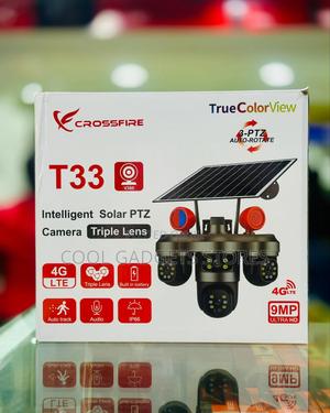 Crossfire T33 (V380) Intellegent Solar PTZ Camerz Tripple Lens - Cool ...