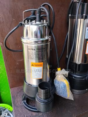 1hp Italian Stainless Sewage Submersible Pump With Grinder.100% Copper ...
