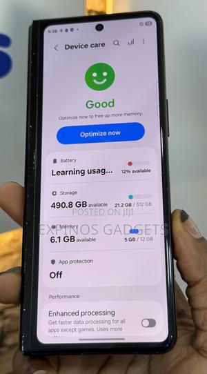 Samsung Galaxy Z Fold 3 512 GB Black - Expinos Gadgets Price: ₦ 400,000 ...