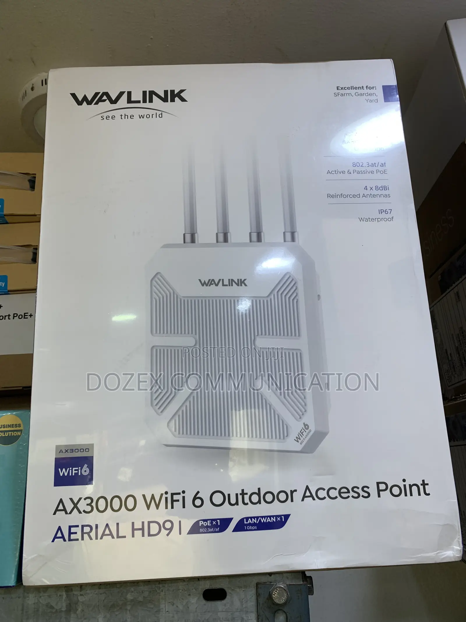 Wavlink Ax3000 Wi-Fi 6 Outdoor Access Point - Dozex Communication Price ...