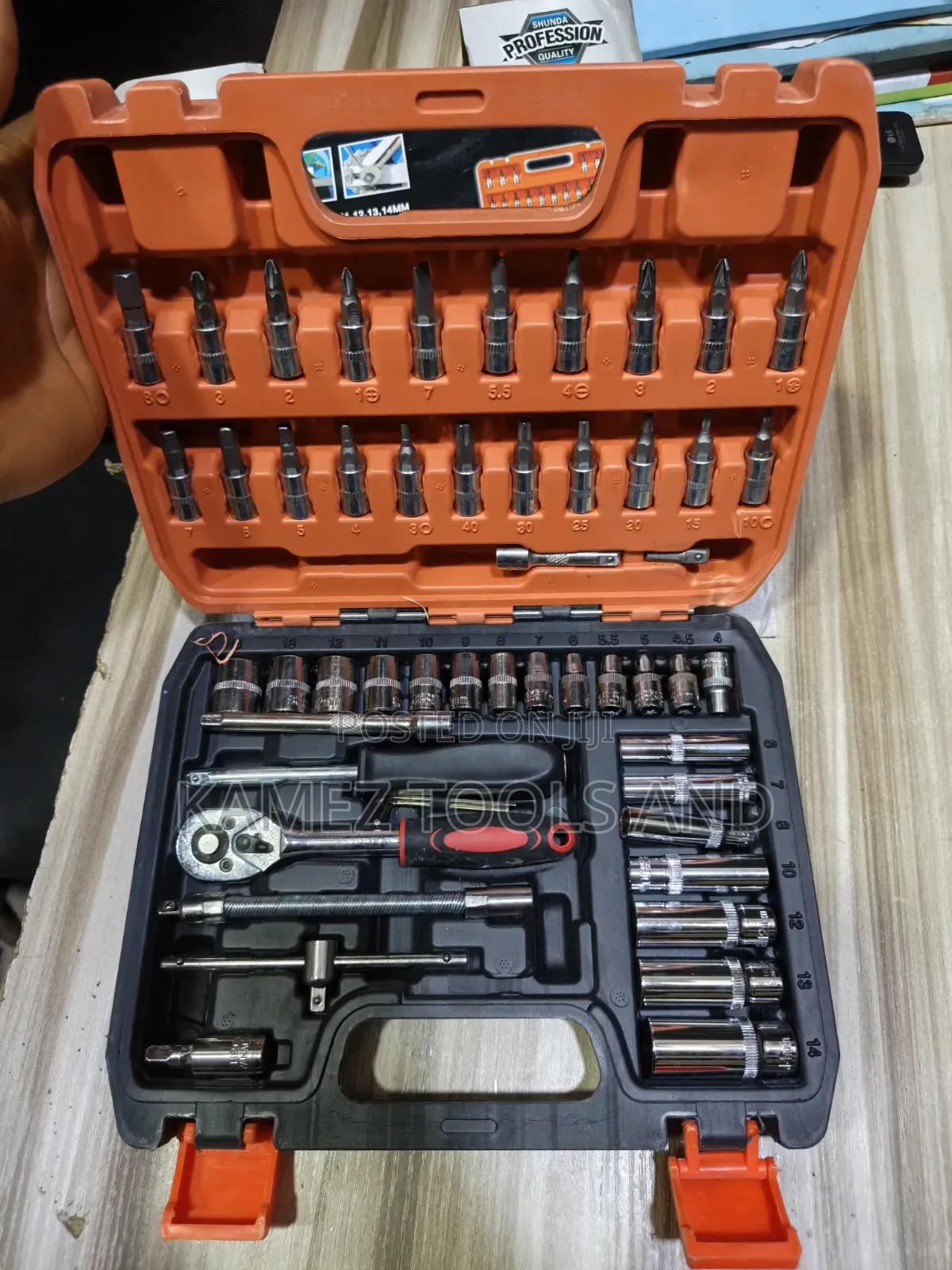 53-Pieces Auto Repair Tool Kit - Kamez Tools And Technology Price: ₦ ...
