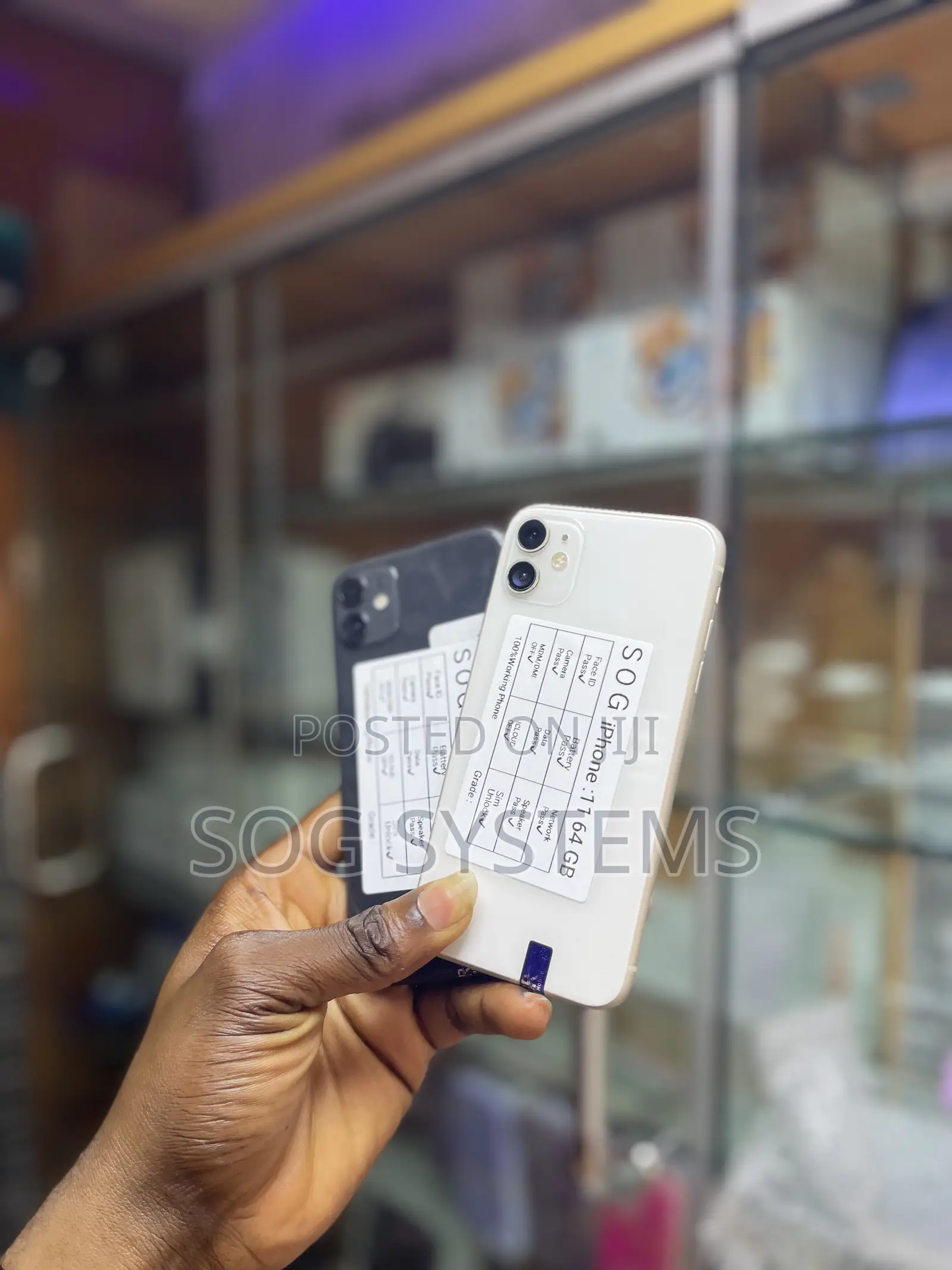 Apple iPhone 11 64 GB White - SOG SYSTEMS Price: ₦ 240,000 on Jiji.ng ...