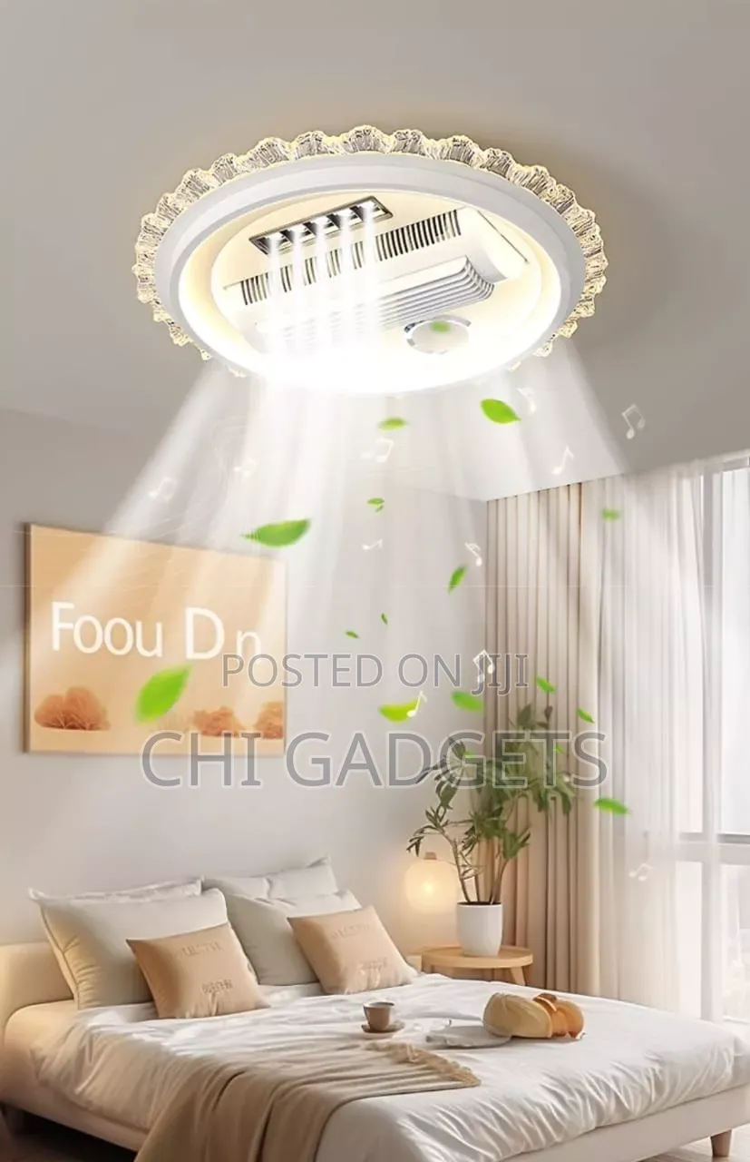 3in1 Smart Led Ceiling Fan Light - Chi Gadgets Price: ₦ 130,000 on Jiji ...