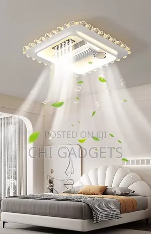 3in1 Smart Led Ceiling Fan Light - Chi Gadgets Price: ₦ 130,000 on Jiji ...