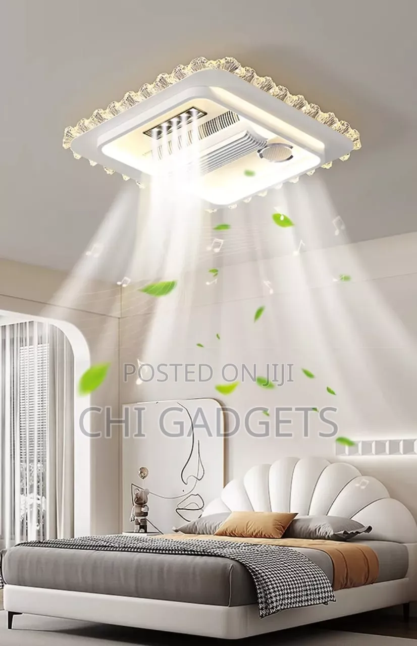 3in1 Smart Led Ceiling Fan Light - Chi Gadgets Price: ₦ 130,000 on Jiji ...