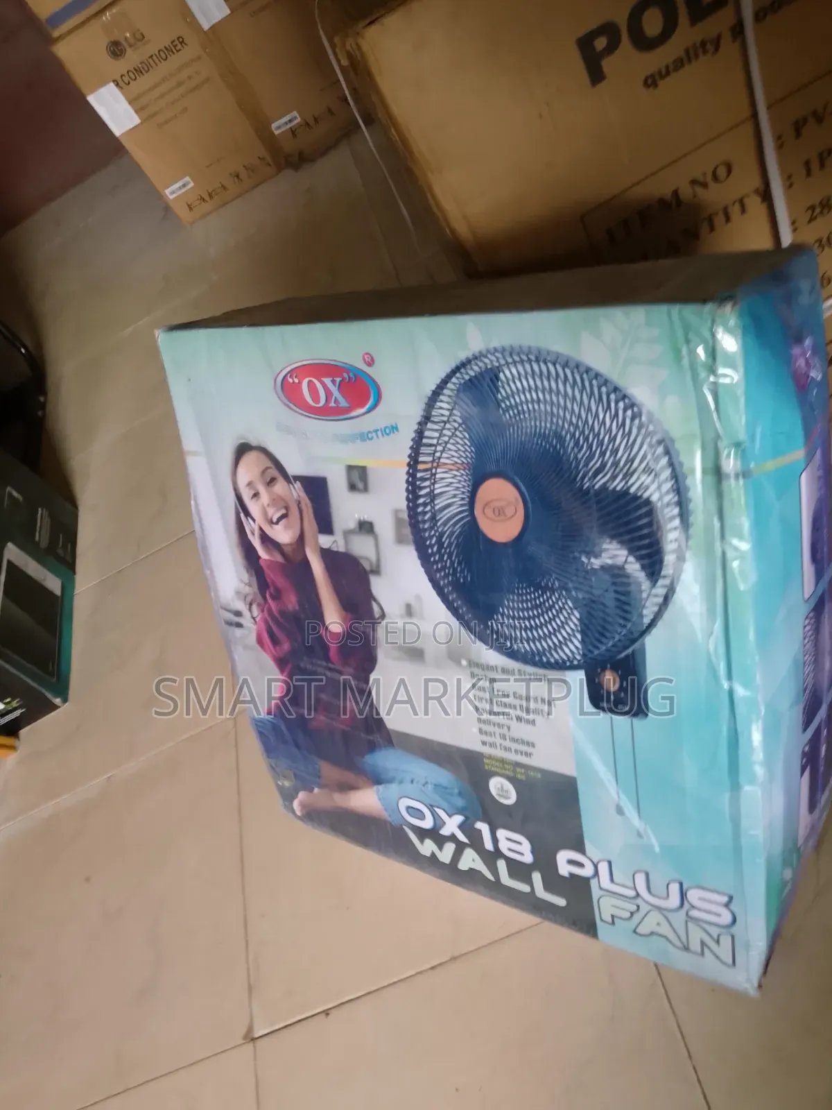 Brand New 18" Wall Mounted Fan-Non Rechargeable - Price: ₦ 25,000 on ...