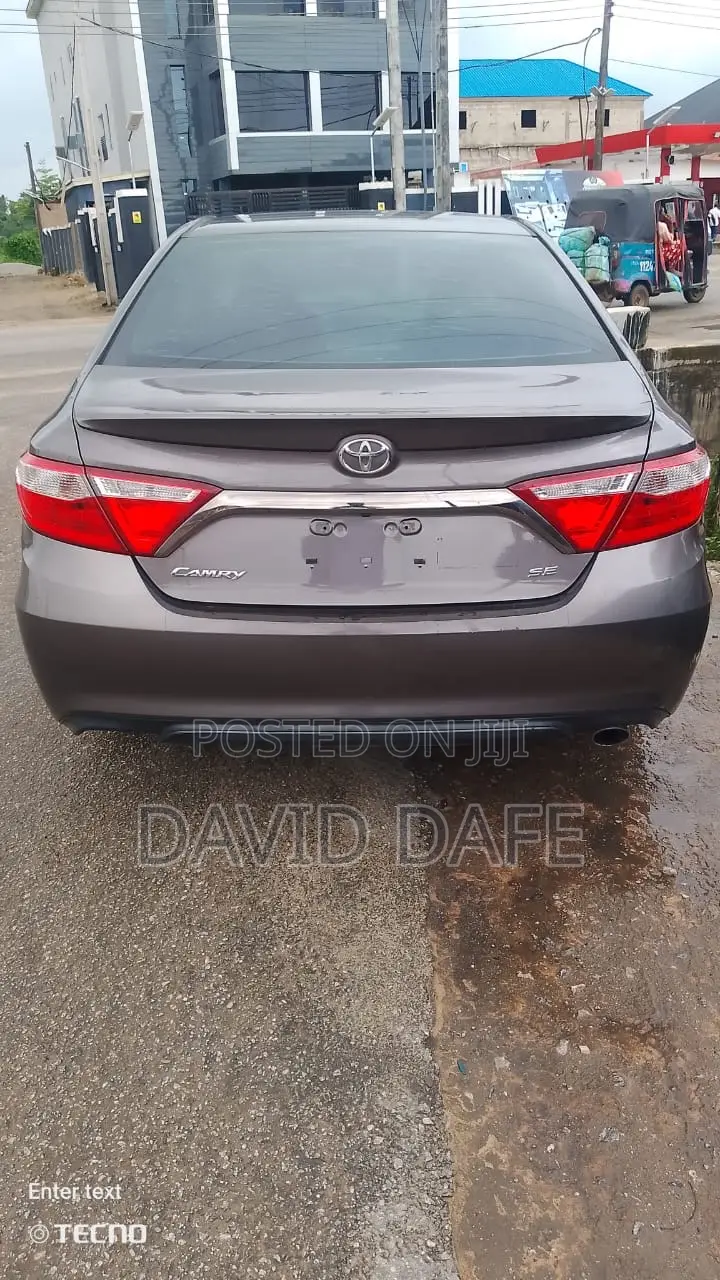 Toyota Camry SE 4dr Sedan (2.5L 4cyl 6A) 2016 Gray - Price: ₦ ...