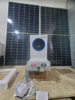 Complete Inverter Setup 4.2kw/3kwh All-in-One 2unit 650w Solar Panel ...