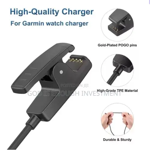 Garmin Forerunners 35/230/235/630/735xt/645/ Smart Watch Charger (Usb ...
