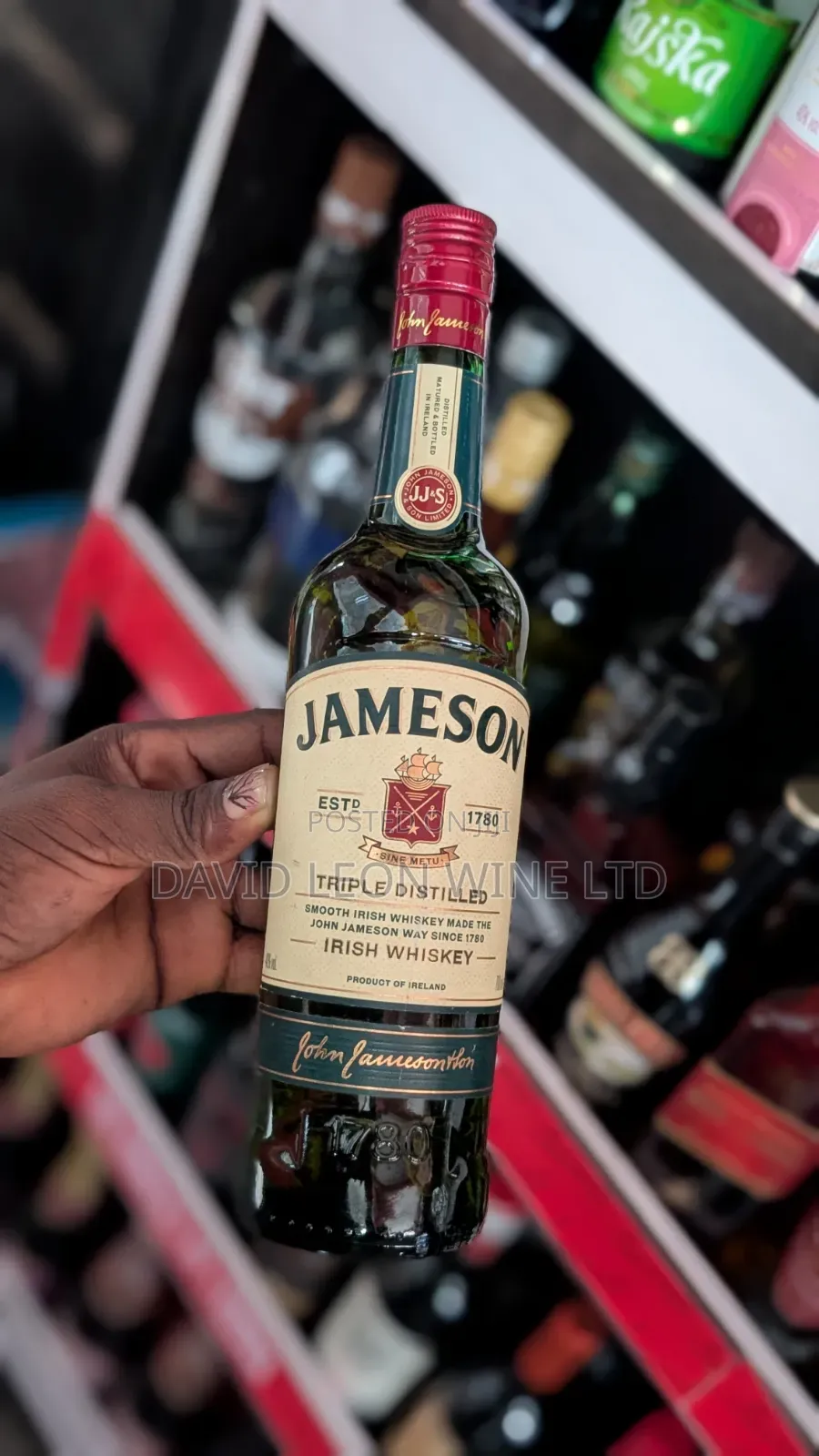 Jameson Green Irish Whisky Cartoon by ( 12 Bottles ) - Price: ₦ 230,000 ...