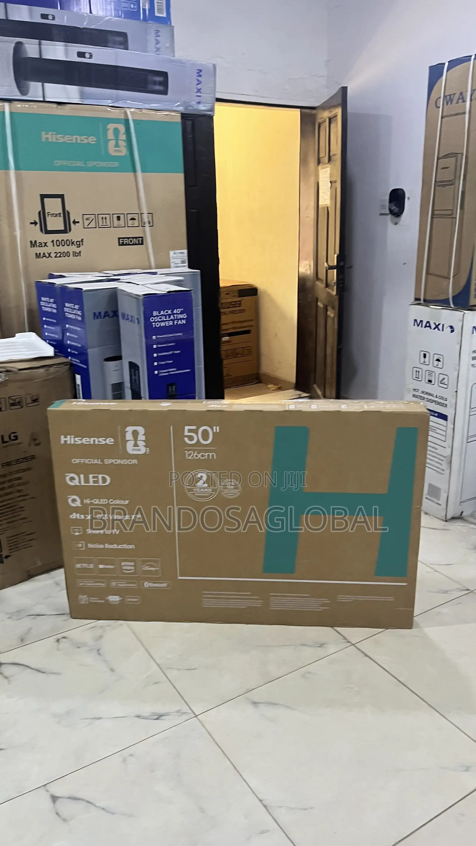 Hisense 50 Inch Smart Entertainment Television - BrandosaGlobal Price ...