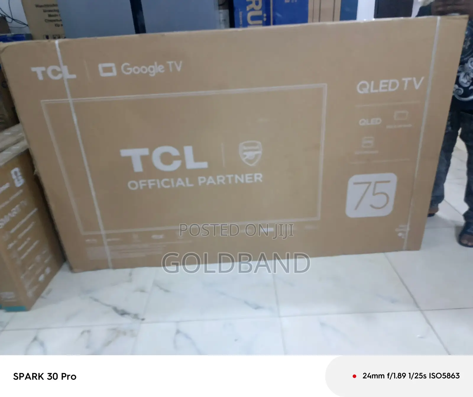 TCL Pk75 75-Inch Ultra Hd Qled Tv - Goldband Price: ₦ 1,050,000 on Jiji ...