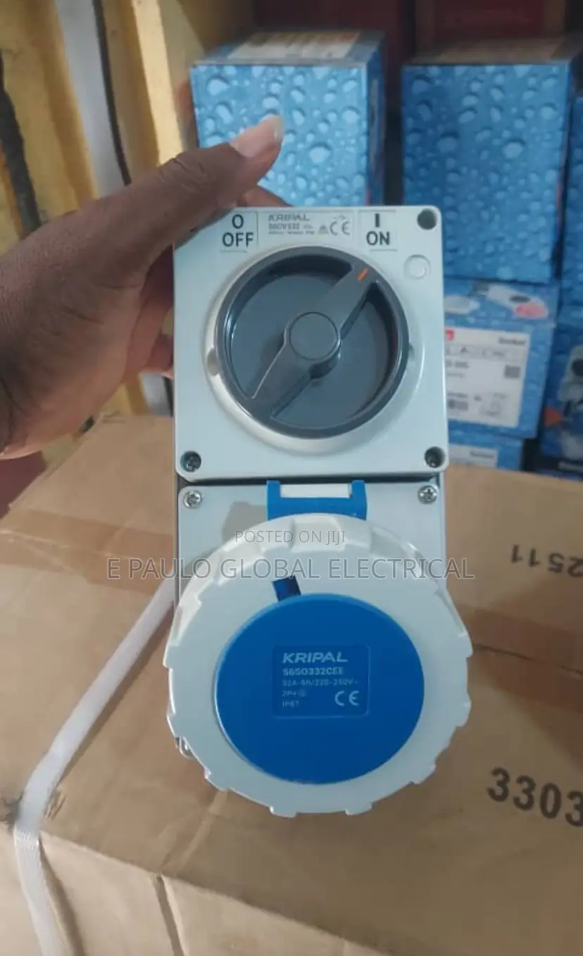 Keipal 16amps 3pin Industrial Plug With Switch Control - E PAULO GLOBAL ...