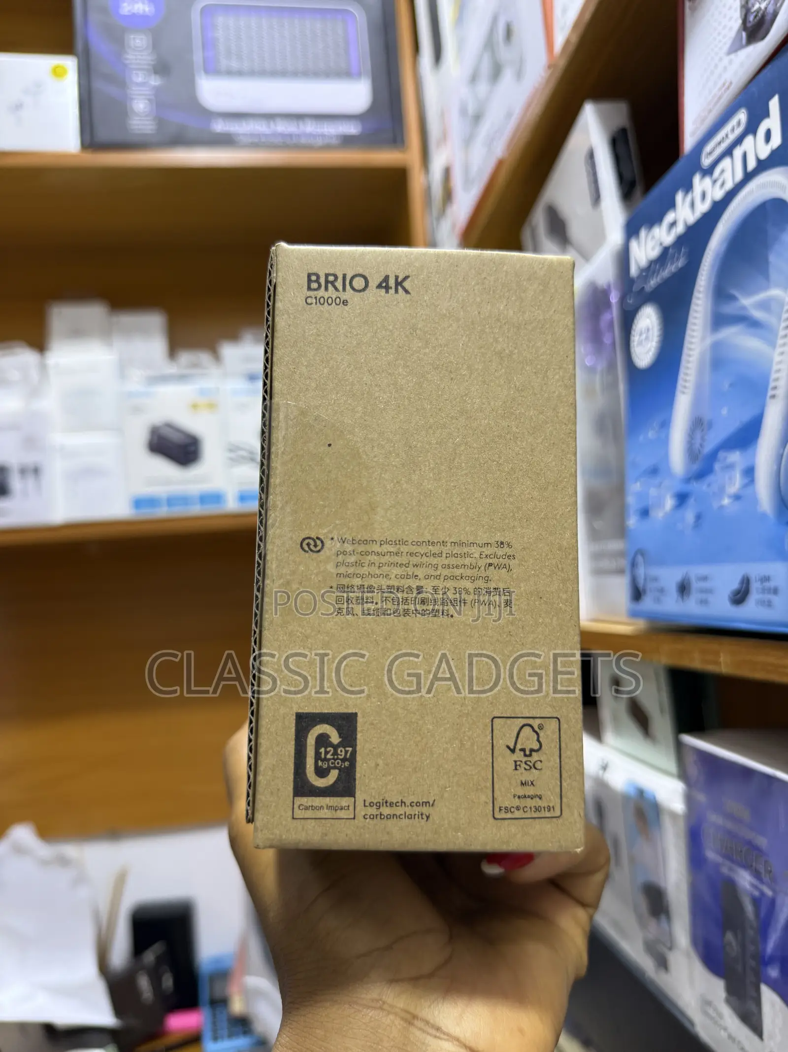 Logitech C1000e Brio Webcam for Conferencing Recording Streaming ...