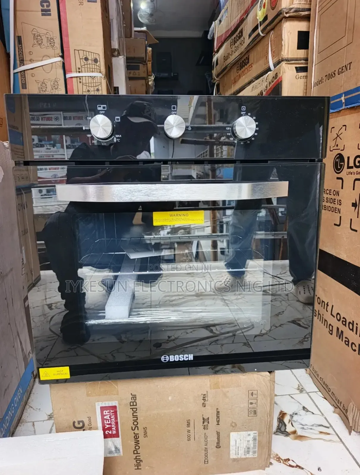 Bosch Built-in 75litters Gas Electric Oven With Grill Timer 60cm ...