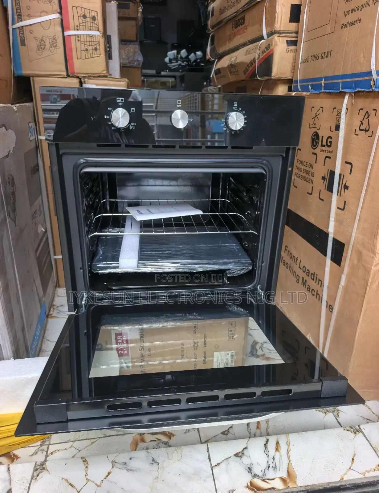 Bosch Built-in 75litters Gas Electric Oven With Grill Timer 60cm ...