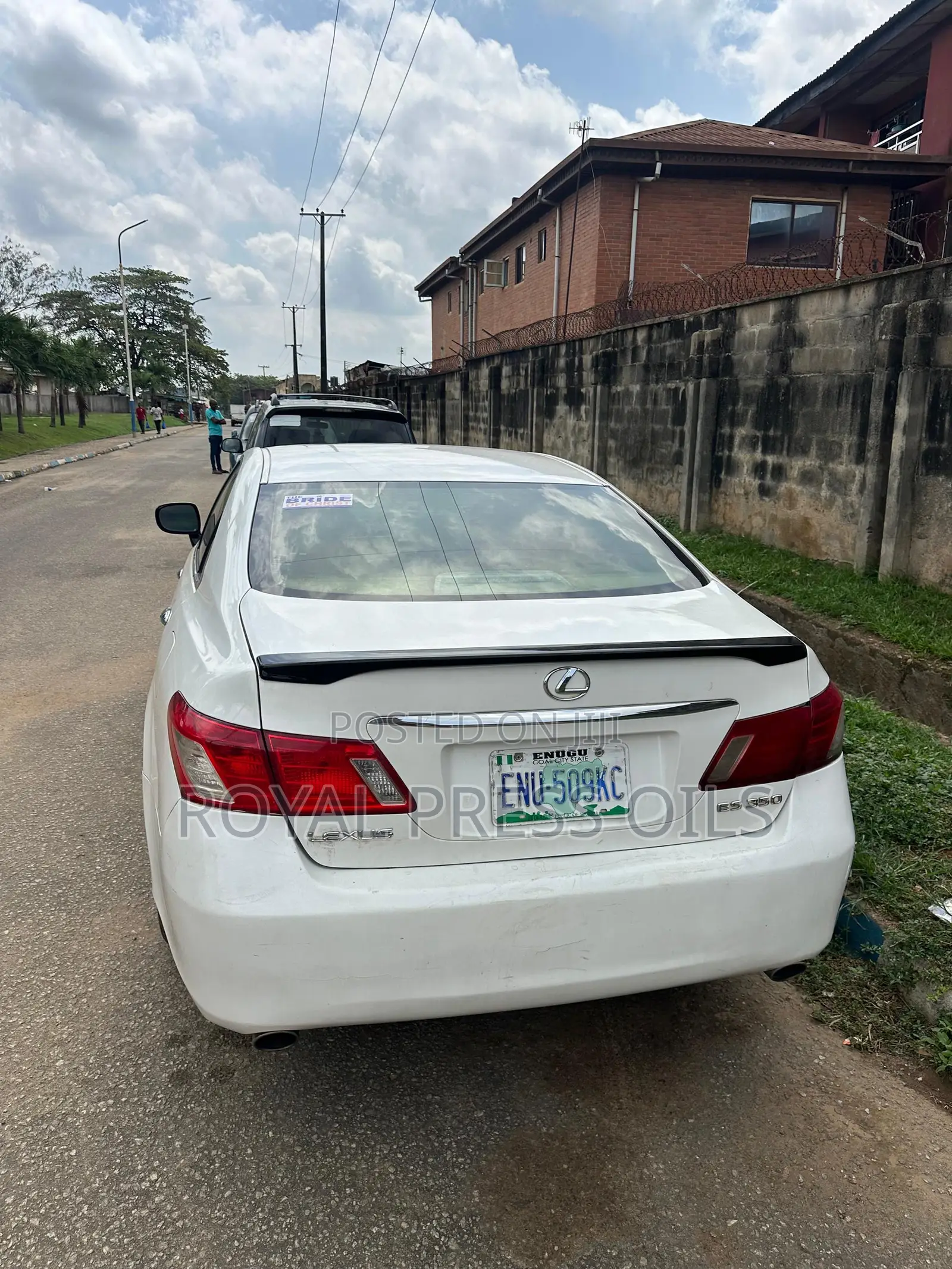 Lexus ES 350 2008 White - Royal press oils Price: ₦ 5,500,000 on Jiji ...