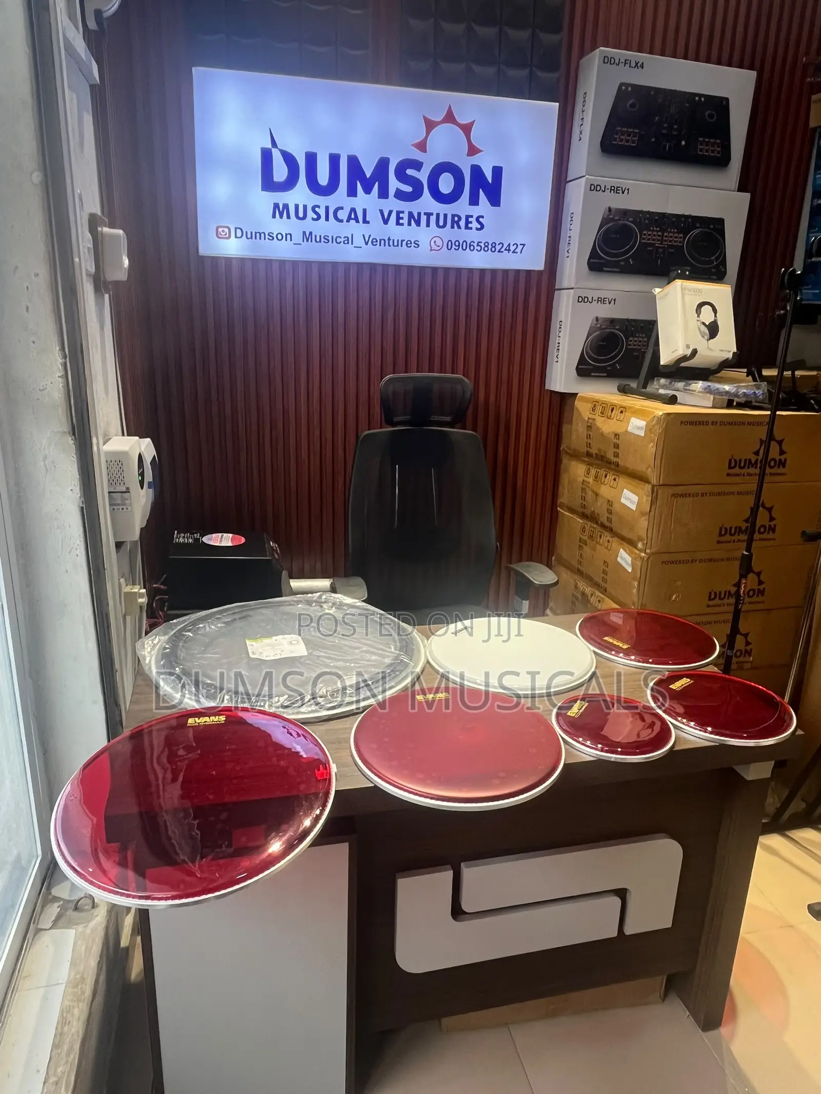 Evans Hydraulic Drum Vellum Complete 7 Set Drum Vellum - Dumson ...