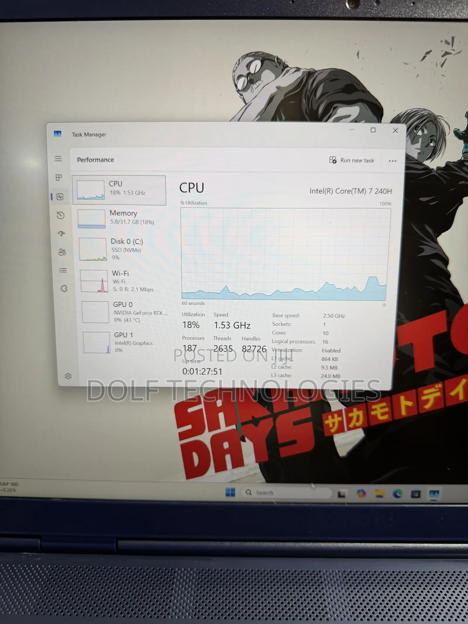 Laptop Alienware 16 Aurora 32GB Intel Core 7 SSD 1T - dolf technologies ...