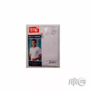 BYC Premium Round-Neck T-Shirt - White in Lagos Island (Eko) - Clothing ...