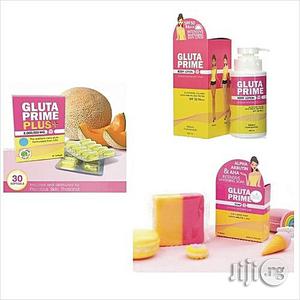 Gluta Prime Plus Set of 3 (Soft Gel+Body Lotion+Soap2pcs in Ojo - Bath ...