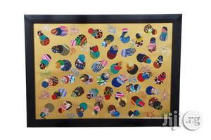 Ankara Portrait Frame Artwork G01 - Handmade in Ikeja - Arts & Crafts ...
