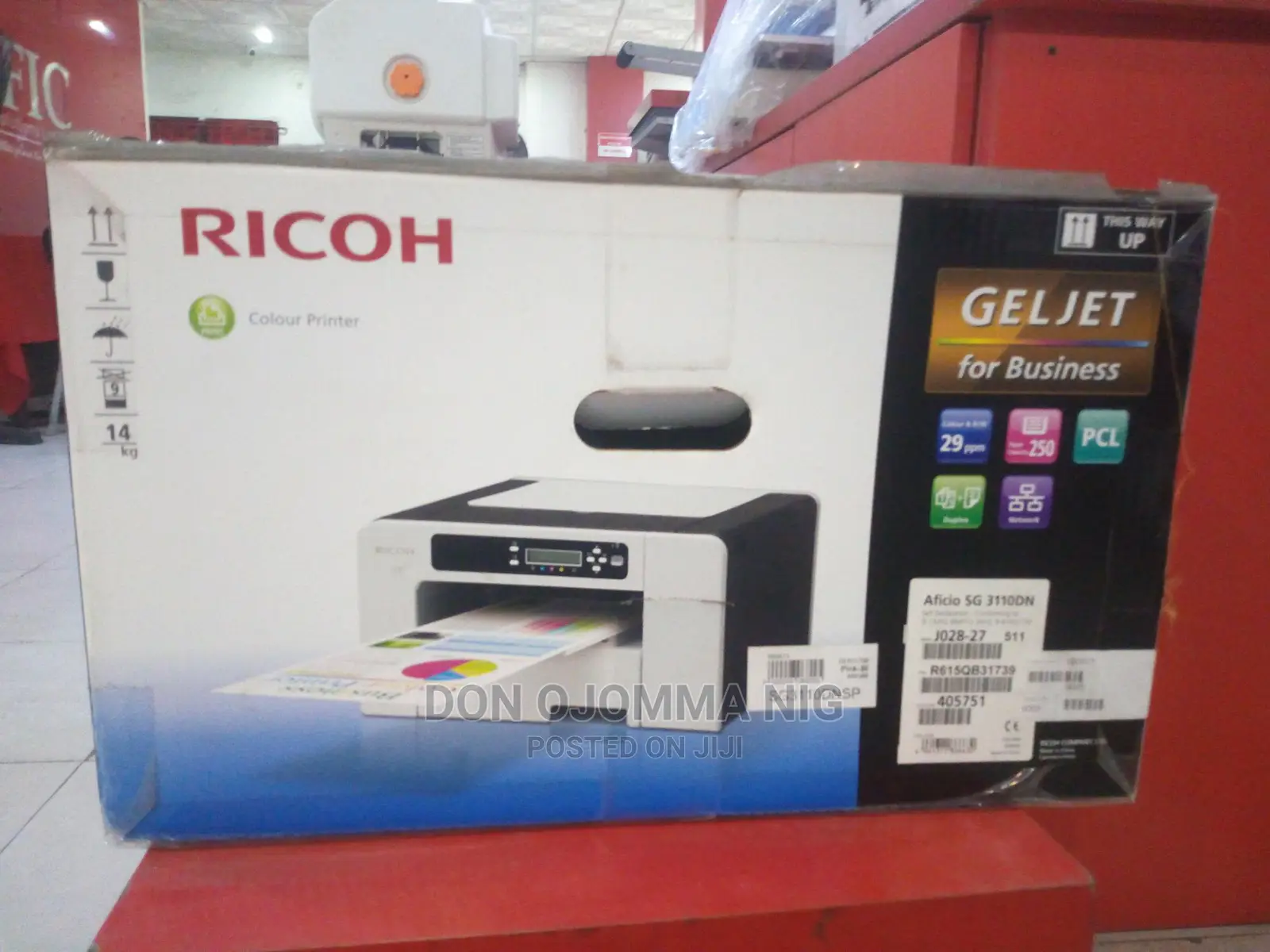 A4 Ricoh Aficio SG3110DN Sublimation Printer in Lagos Island (Eko ...