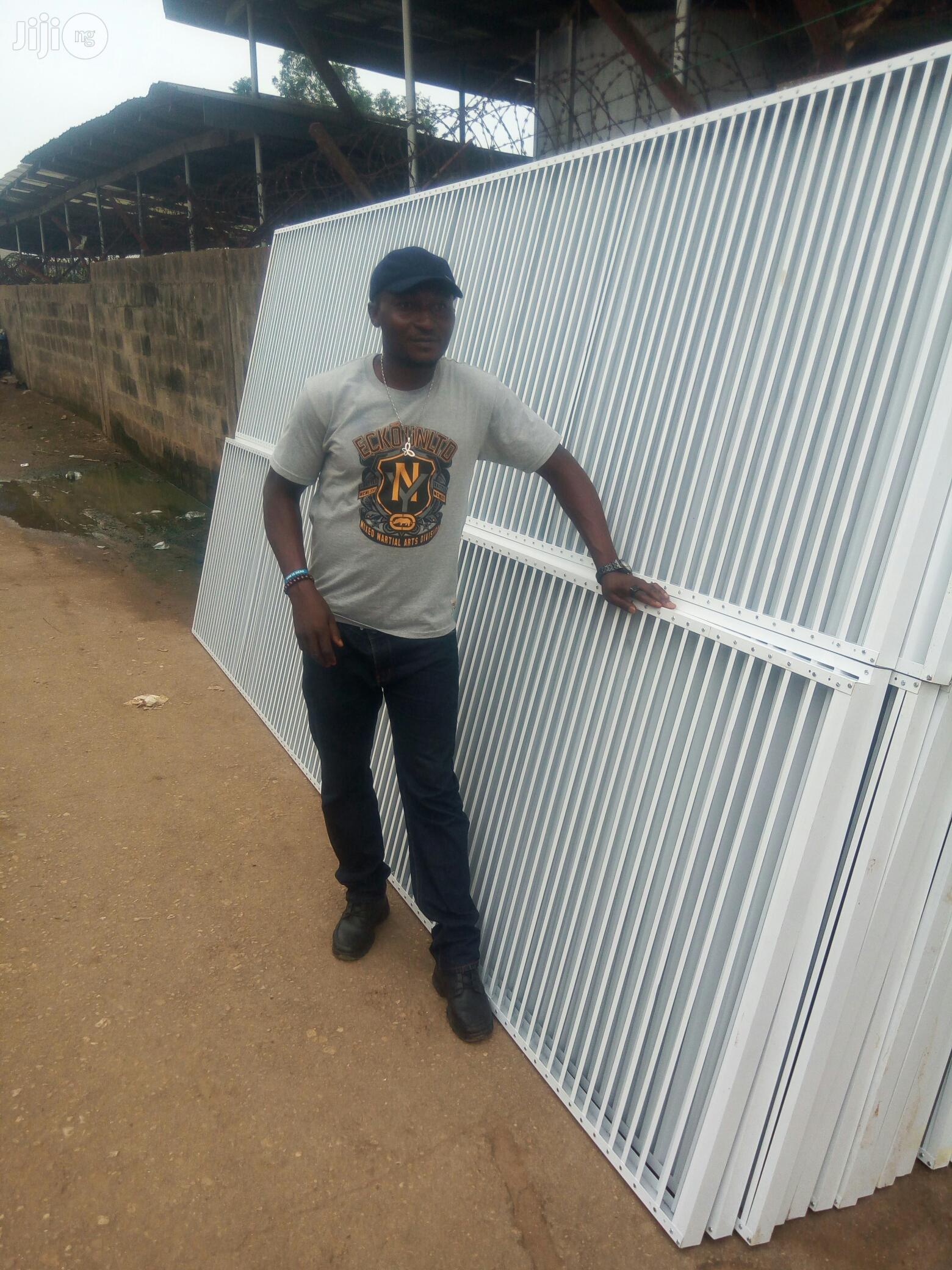 Aluminum Sunbreaker Works in Ikeja - Windows & Glass, Dejust Tech | Jiji.ng