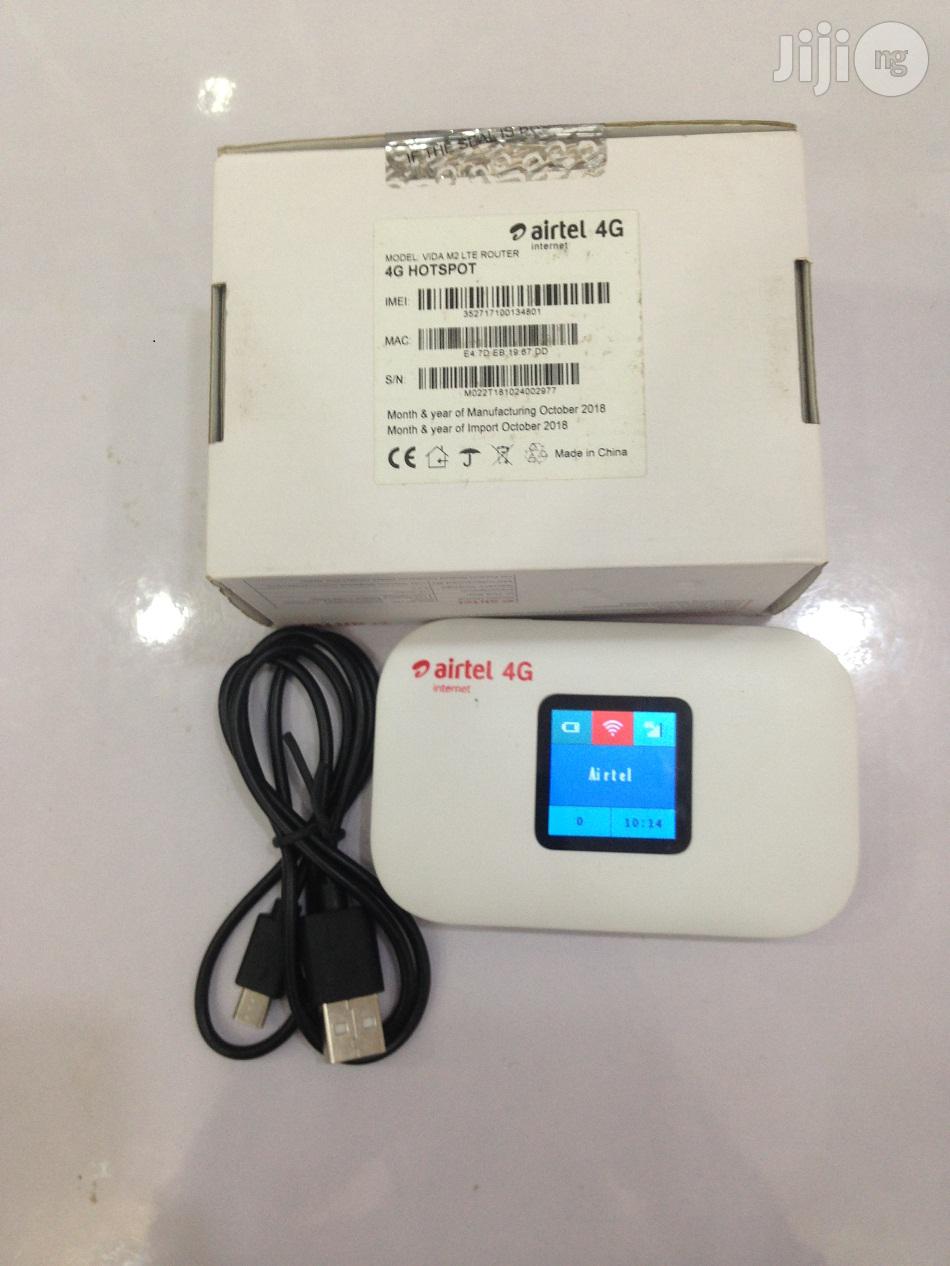 Airtel 4G LTE Wifi Router Hotspot Vida M2 in Ikeja - Networking ...