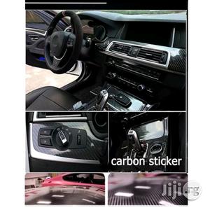 5D Carbon Fiber Vinyl Sticker in Wuse 2 - Vehicle Parts & Accessories ...