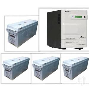 Mopower Inverter 3.5kva With Four Quanta Battery 12v200ah in Ikeja ...