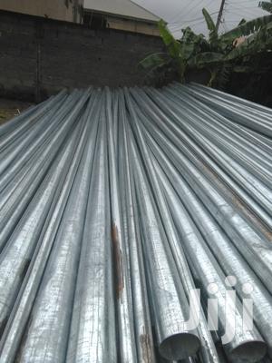 8 Meter Galvanized Solar Street Light Poles (NDDC) Specification in ...