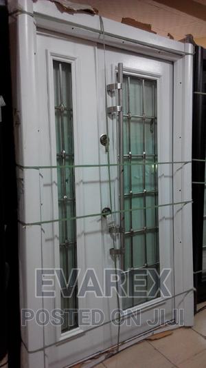 Luxury Glass White Door With Stainless Bugler . in Amuwo-Odofin - Doors ...