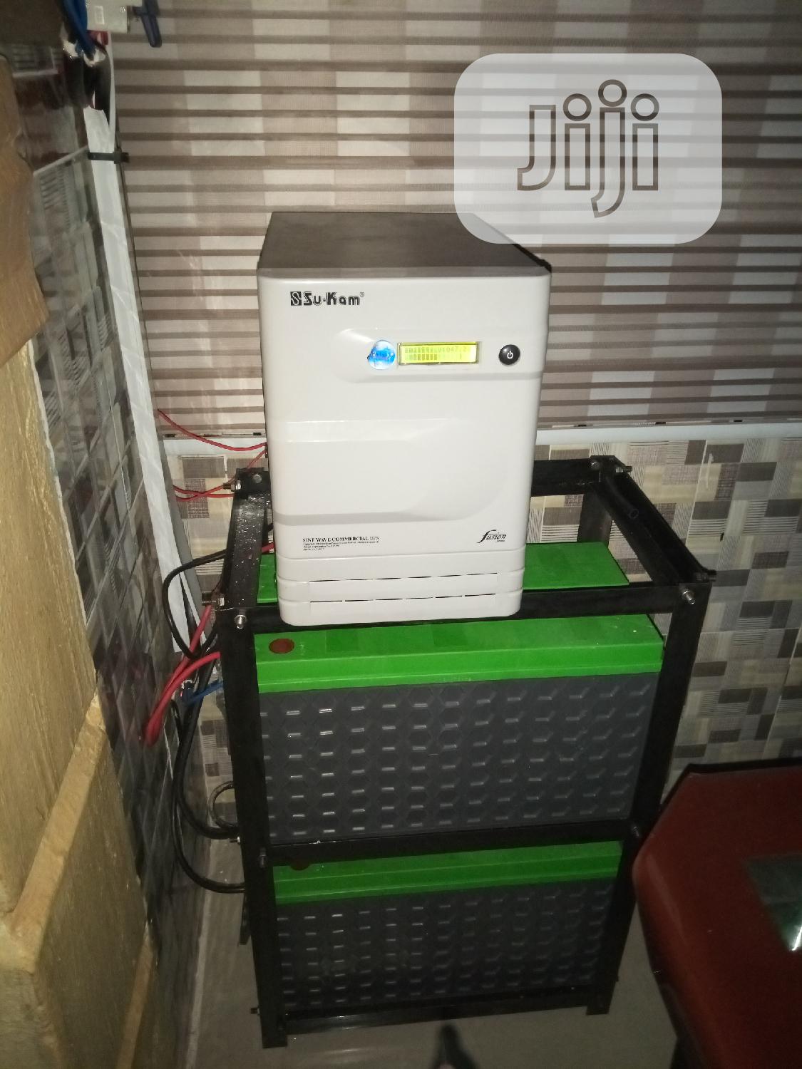3.5kva/48v Inverter System With 4 150ah Deep Cycle Batteries in Ibadan ...
