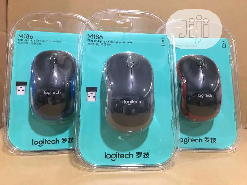 Logitech M186 Wireless Mouse in Ikeja - Computer Accessories , Makro ...