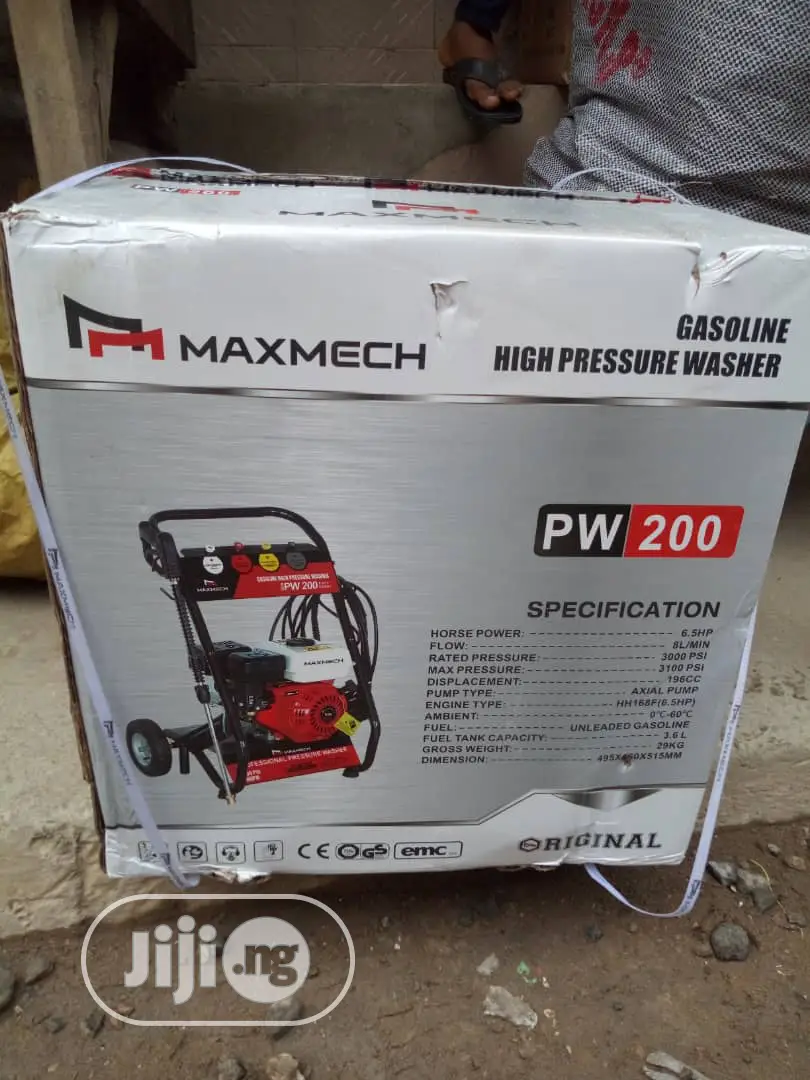 Maxmech High Pressure Car Washer Machine 6.5hp in Lagos Island (Eko ...