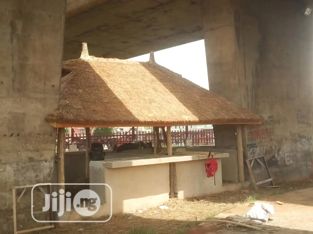 Construction Of Bush Bar/ Bush Huts Across Nigeria in Ikeja - Building ...