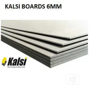 1ps 6mm Kalsi Fibre Cement Boards- Kalsi Ceiling in Ikeja - Building ...