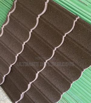 Bond Chocolate Stone Coated Roofing Tile in Ikeja - Building Materials ...